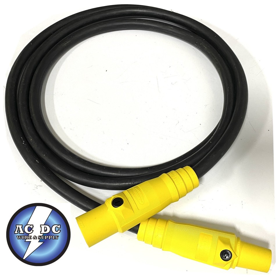 2 AWG, 190 Amp, Type W Generator Cable, CAM Extension, YOU CHOOSE. | eBay