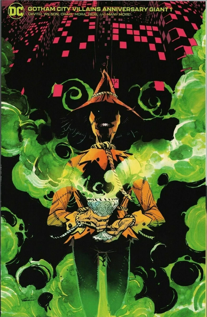 Scarecrow Villain Logo