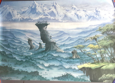 Vintage Rodney Matthews- STRONGHOLD Fantasy POSTER 27"x35" Rolled (ART ...
