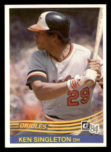 Ken Singleton 1984 Donruss Card #610 Baltimore Orioles | eBay