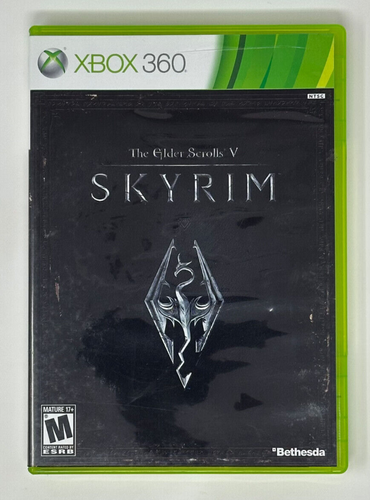 The Elder Scrolls V: Skyrim (Xbox 360, 2011) CIB Manual and MAP ...