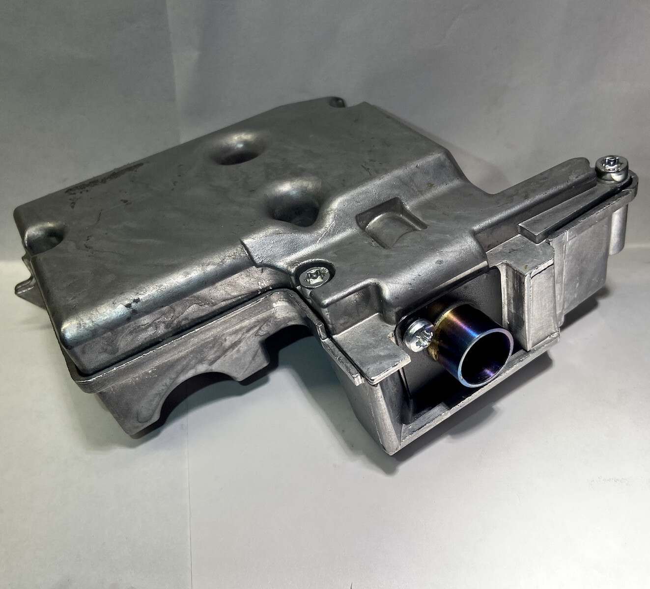 BRAND NEW OEM STIHL MS200T ms 200T 020T PORTED EXHAUST DUAL PORT ...