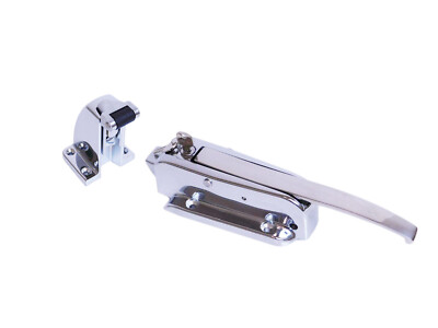 Kason OEM 56 Series Walk-In Safety Latch w/Key & Strike, Offset: 3" to ...