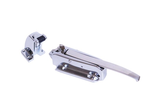 Kason OEM 56 Series Walk-In Safety Latch w/Key & Strike, Offset: 3" to ...