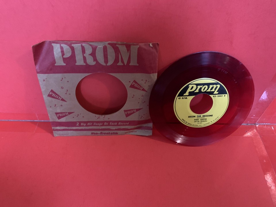 Barry Winton and His Orchestra /Begin the Beguine/Night and Day - Red ...