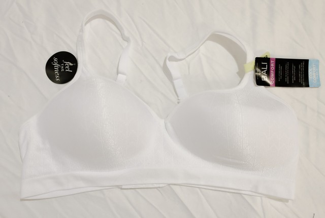 Bali 42b Comfort Revolution Wirefree Bra 3463 White Swirl 66232 for ...
