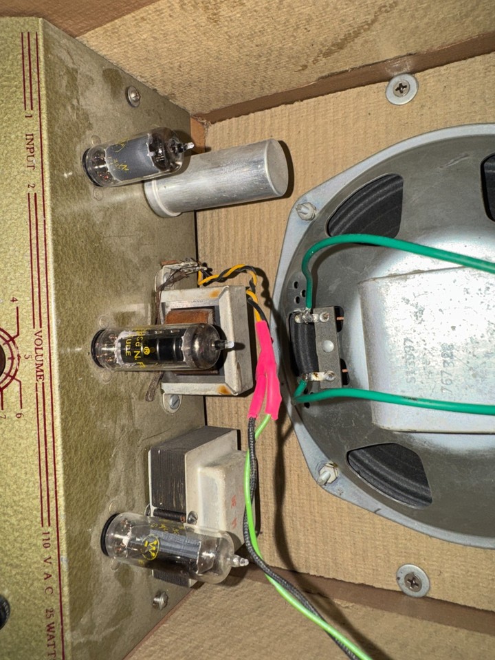 Lectrolab / Sound Projects Model R100B Tube Guitar Amplifier Early 60's ...