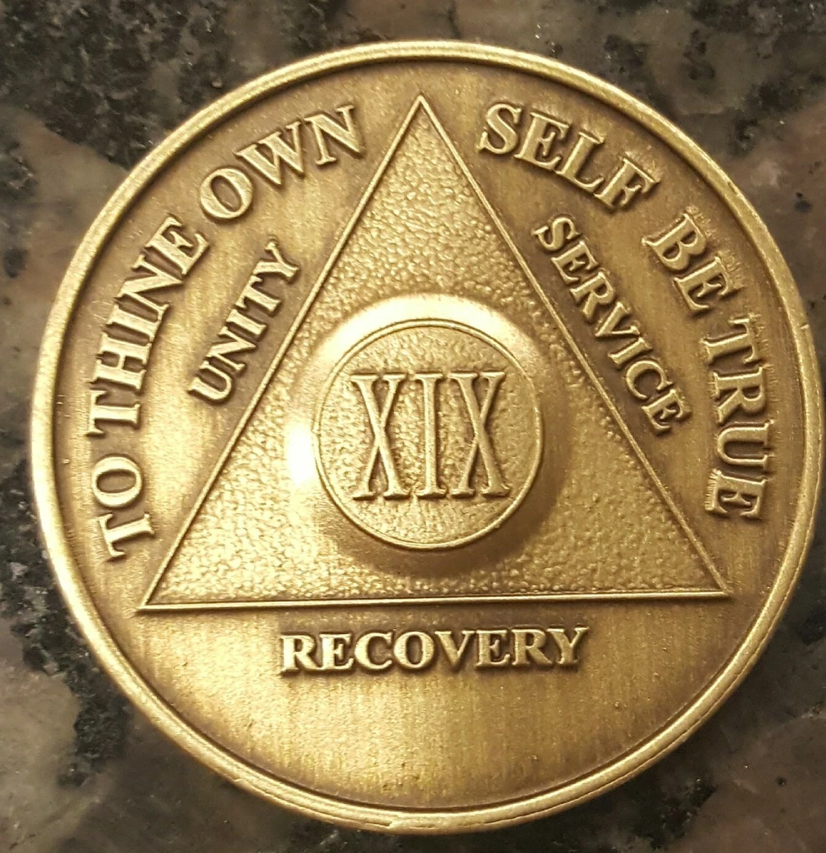 Alcoholics Anonymous Coins
