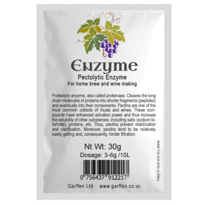 Pectolase Enzyme 30g Pectolytic Pectin Destroying Enzyme | eBay UK