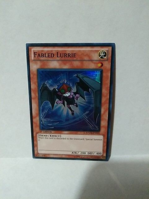Yu-Gi-Oh! TCG Fabled Lurrie Hidden Arsenal 2 HA02-EN031 Unlimited Super ...