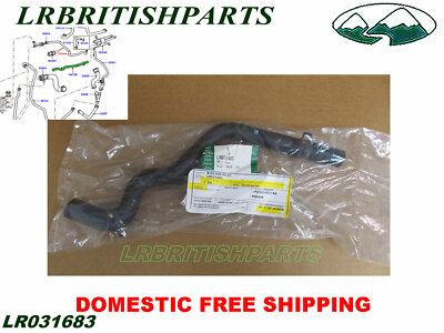 GENUINE LAND ROVER HOSE HEATER RETURN WATER RANGE ROVER 06-09 NEW ...