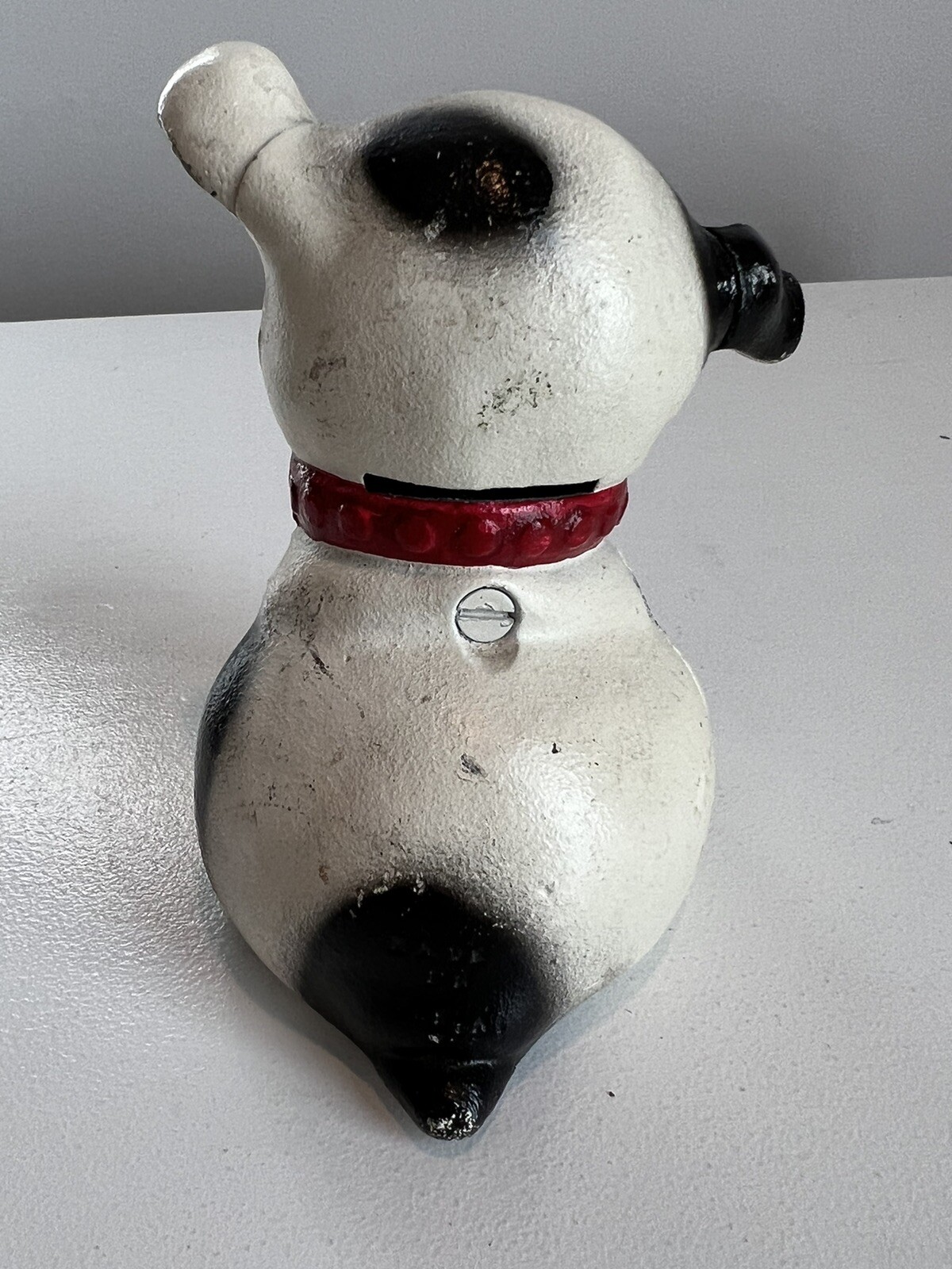 Vintage Cast Iron Fido Dog Piggy Bank- Adorable, Heavy, Unique Gift! | eBay