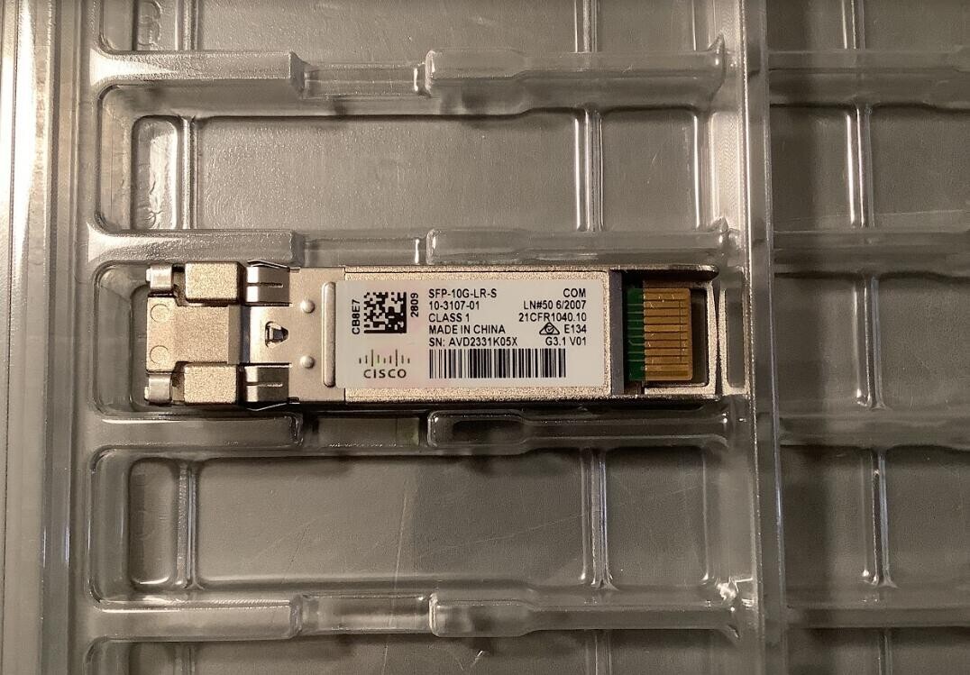 Cisco SFP-10G-LR-S 10GBase LR-S SFP+ Optical Module 10-3107-01 | eBay