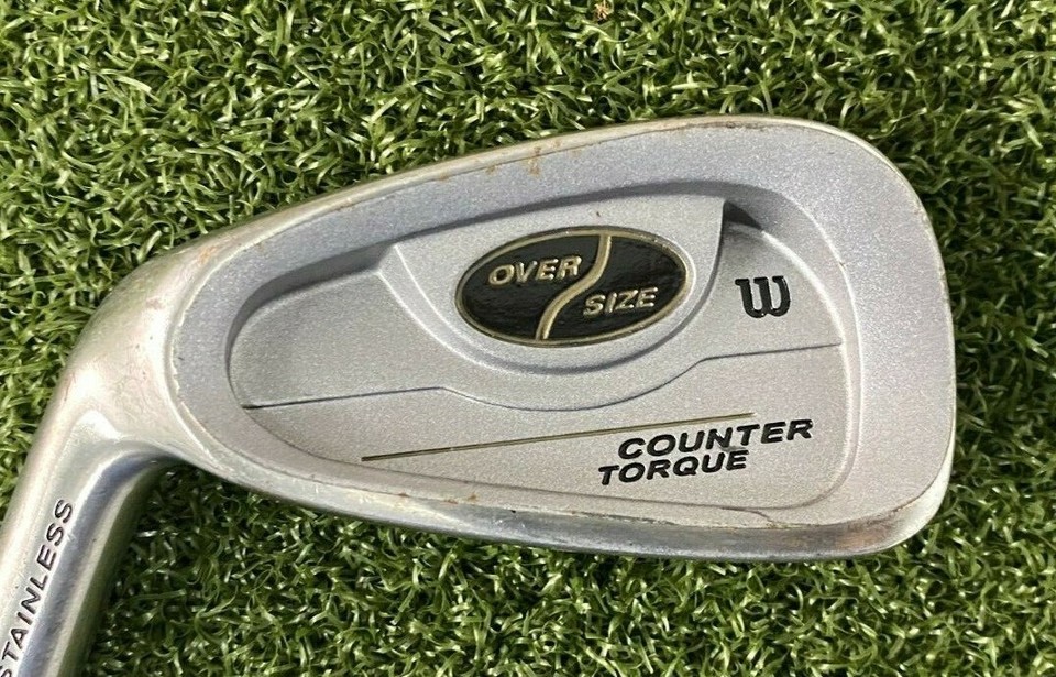 Wilson Counter Torque Oversize 3 Iron Left-Handed Regular Steel ...