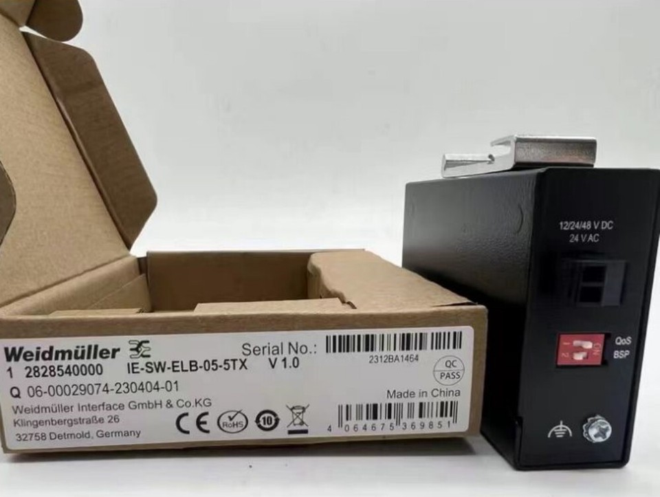 One New Weidmuller IE-SW-ELB-05-5TX 2828540000 Unmanaged Switch | eBay