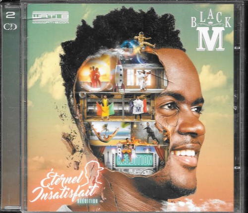 2 CD ALBUM 28 TITRES--BLACK M--ETERNEL INSATISFAIT--2017 "FRENCH RAP ...