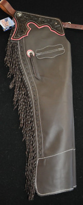 Custom Made Leather Chaps/New Shotgun Chaps/Made In USA | eBay