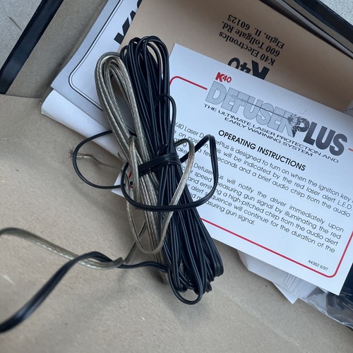 K40 Defuser Plus License Plate Radar Detector System NEW LD5500 PLUS | eBay