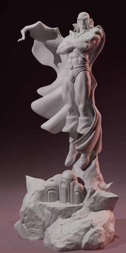 Anime Martian Manhunter 1/8 1/6 Unpainted GK Model 3D Printed Figures ...