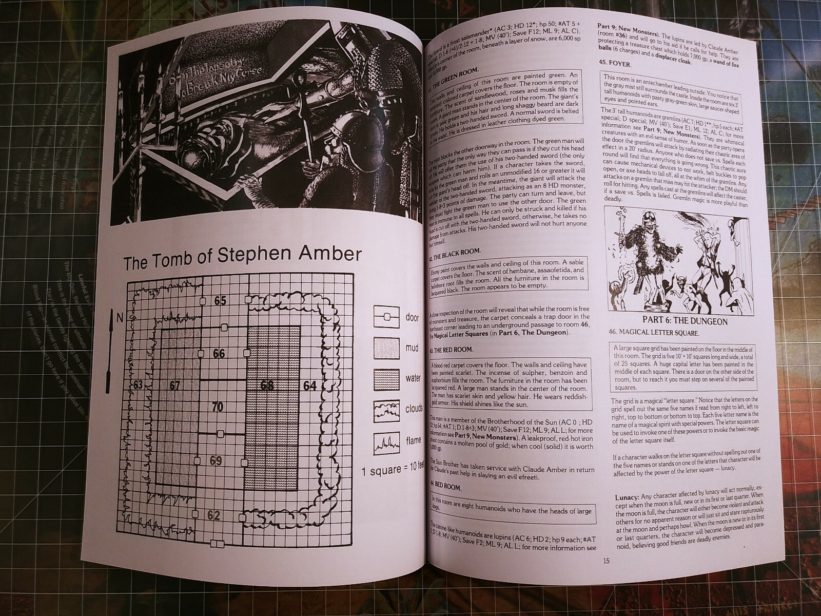 X2 Castle Amber - Dungeons & Dragons - D&D - AD&D | eBay