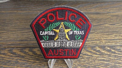 Austin Texas Police Patch #465W | eBay