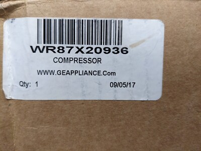 GE Compressor WR87X20936 WR87X33165 AP6993970 PS16220368 | eBay
