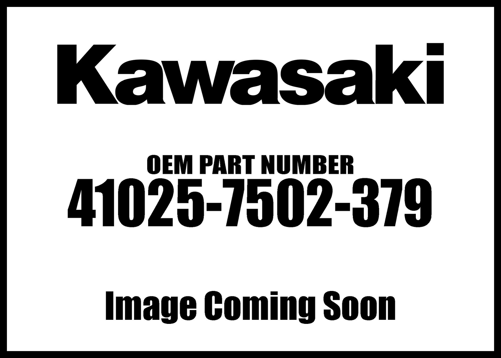 Kawasaki 2005-2007 Prairie Rim Rr 12X7 5At M Gra 41025-7502-379 New OEM ...