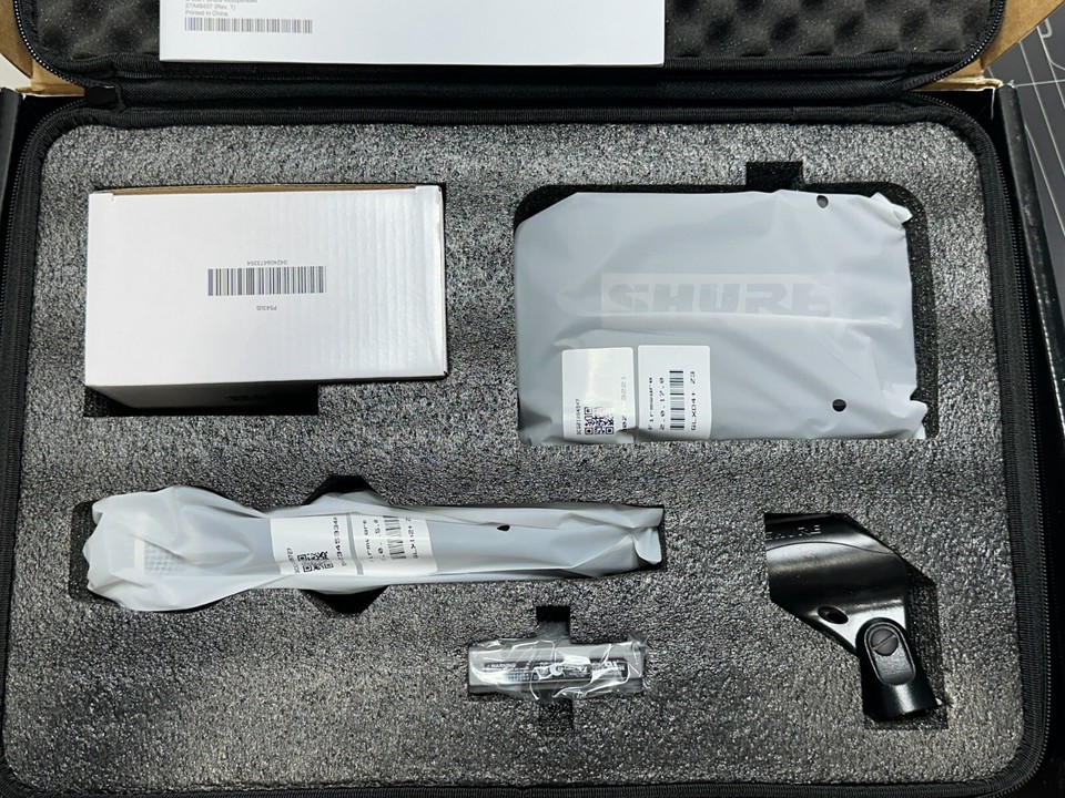 Authentic Shure GLXD24+ / SM58-Z3 Dual Band Digital Wireless Handheld ...