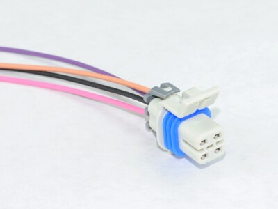 Connector Pigtail 4 Way Square Gray GM for Oxygen O2 Sensor PT1069 | eBay