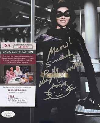 Lee Meriwether BATMAN Original Autograph 8x10 photo w/JSA COA | eBay