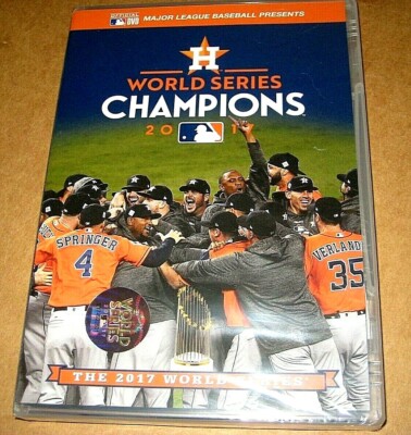 OFFICIAL 2017 WORLD SERIES FILM HOUSTON ASTROS CHAMPIONS New Sealed DVD ...