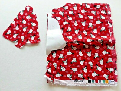 Christmas Bell Ornament Sewing Craft DIY Kit Fabric/Pattern/1 Bell ...