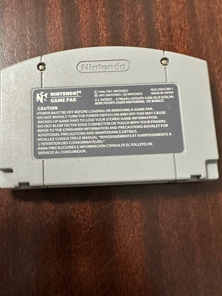 WCW/NWO Revenge N64 Nintendo 64 Cart Only Authentic READ 785138301044 ...