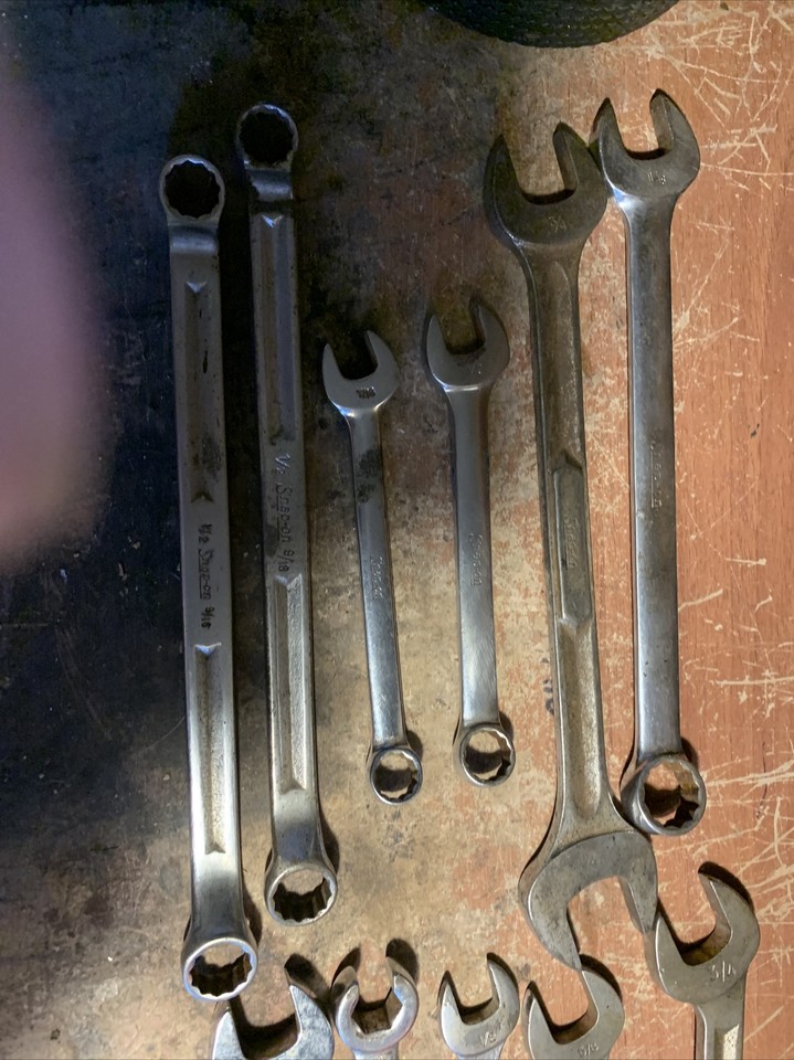 ASSORTED LOT OF (11) VINTAGE SNAP ON WRENCHES | eBay