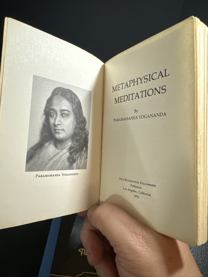 Paramahansa Yogananda Lot - Metaphysical Meditations, Songs of the Soul ...