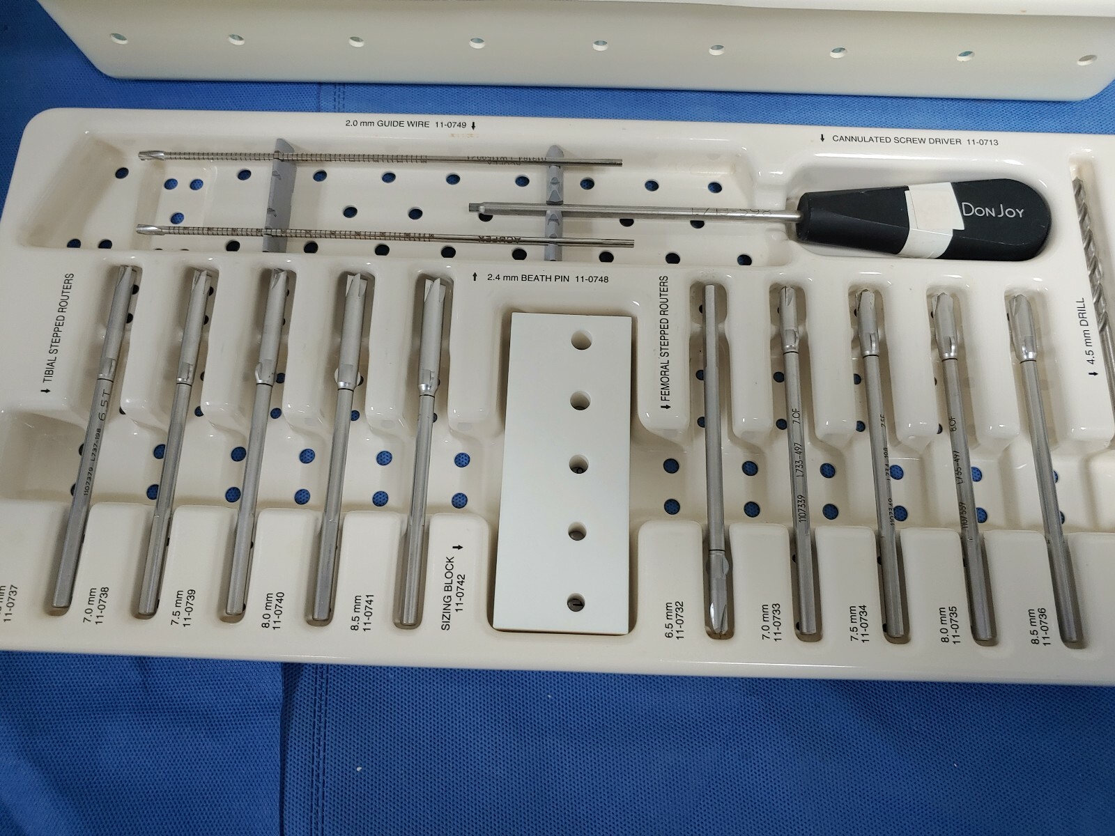 Smith & Nephew RCI Hamstring Stepped Routers COMPLETE SET w Case | eBay