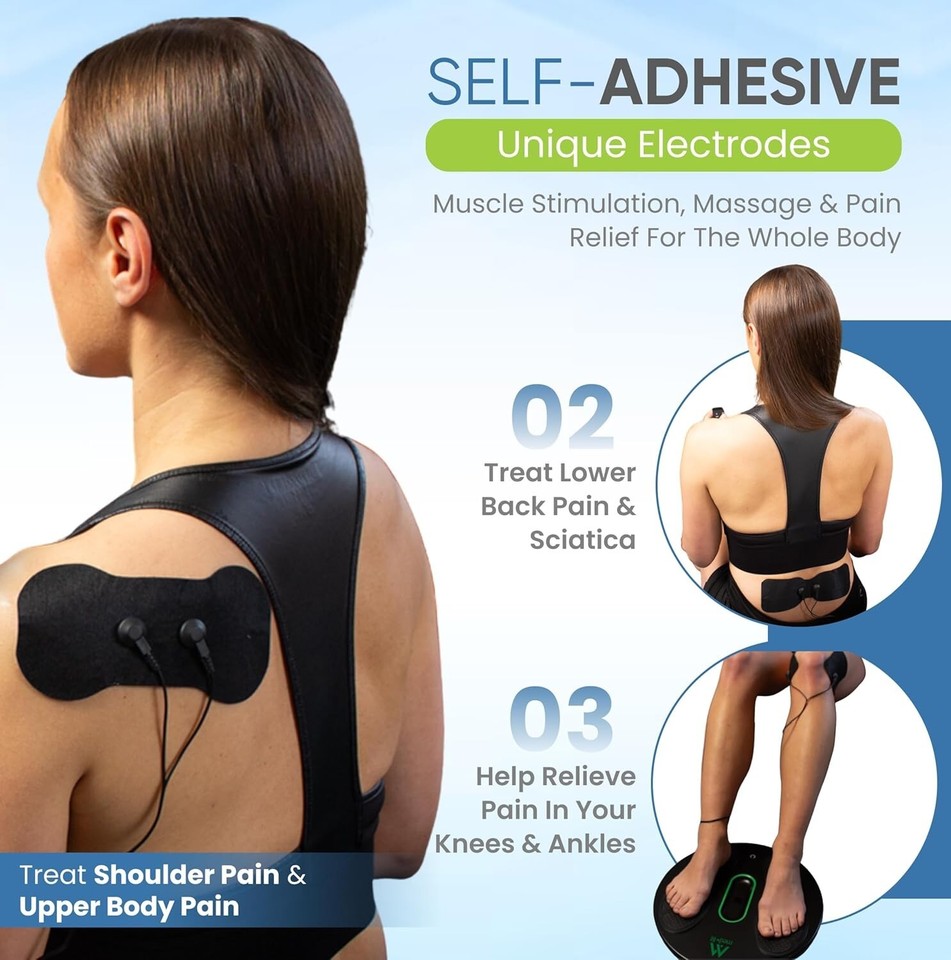 Medi-Boost: Circulation TENS & EMS Foot Massager - Rechargeable | eBay UK