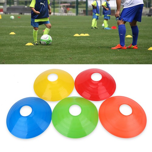 10pcs Practical Field Cone Discs Marker Soccer Football Sports Speed ...