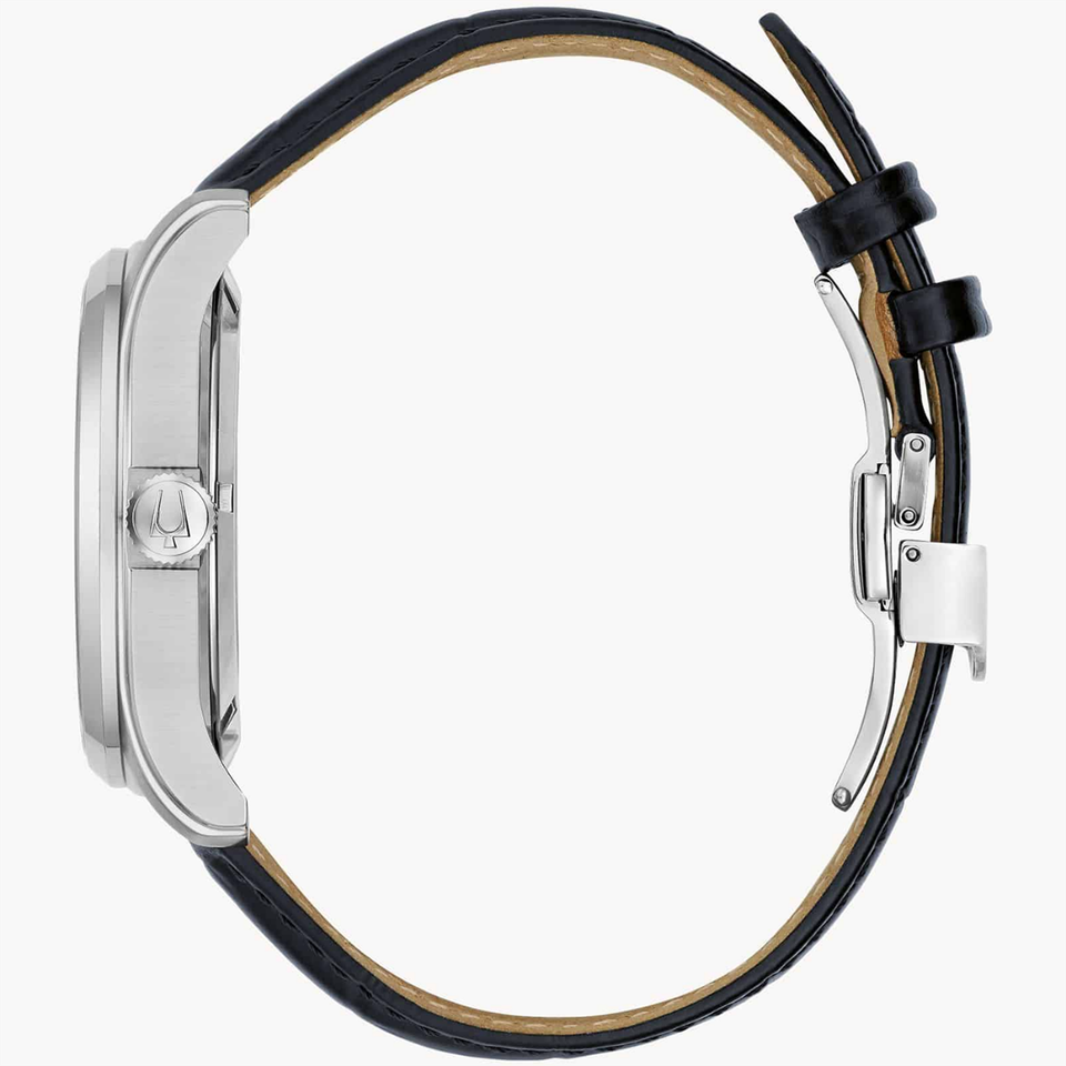 Bulova Man Watch Wilton GMT Automatic Blue Dial 43mm 96B385 ...