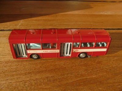 DINKY TOYS England 283 A.E.C. SWIFT Single Deck Bus RED ARROW gut ...