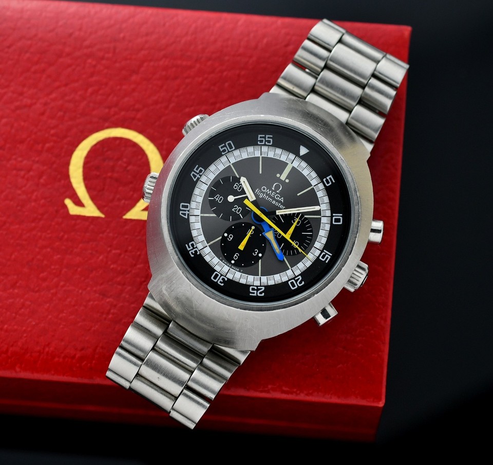 Vintage OMEGA FlightMaster 145.026- Manual Cal.911 Chrono - 42,5 mm ...