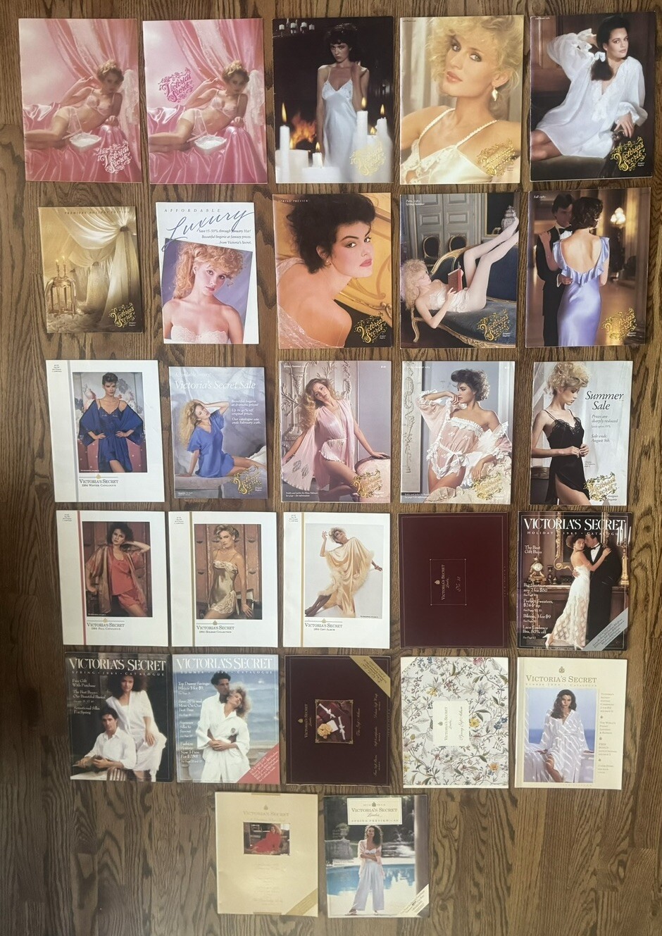 Vintage Victoria's Lot of 17 Secret Catalogs- 1980-1988 - 15rLikeNew 3r VeryGood | eBay
