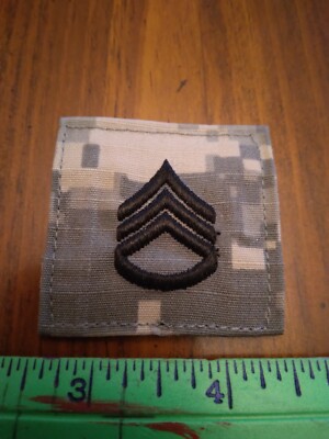US Army ACU Single 2X2 Hook and Loop Patch - Staff Sergeant (23-1154 ...