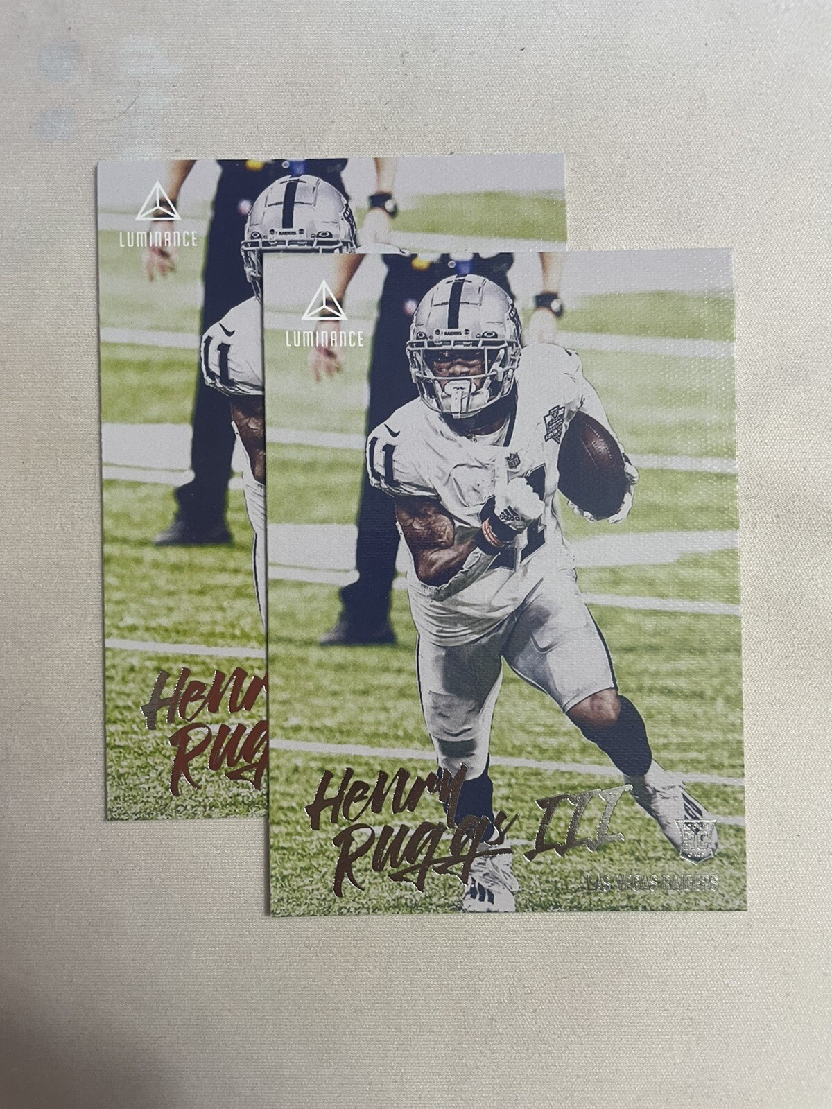 HENRY RUGGS III Rookie Card - 2020 Panini Chronicles Luminance #212 ...