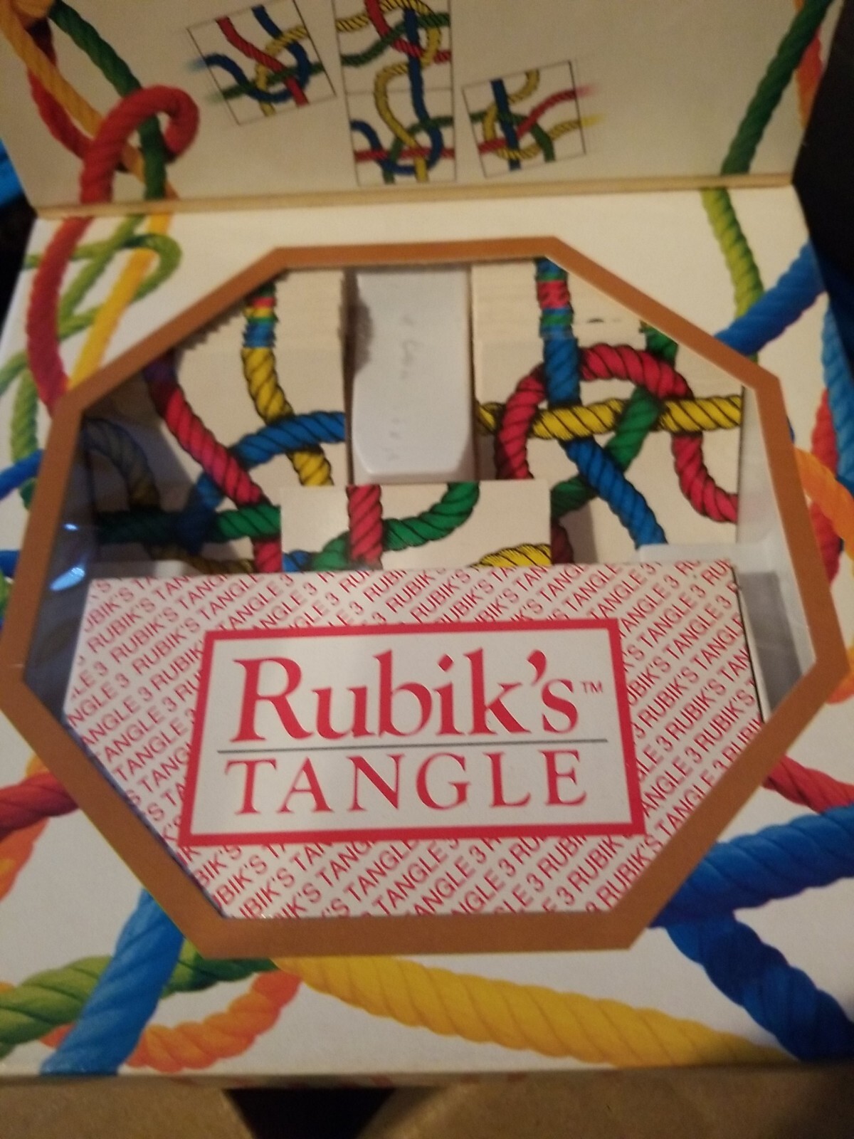Vintage 1990 Matchbox Rubik's Tangle 2 Puzzle Game in Box. New original ...