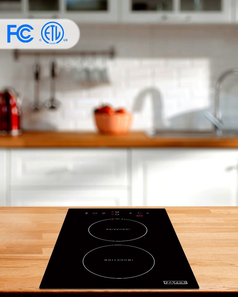 Electric Stove Induction Cooktop Vertical with 2 Burners | eBay