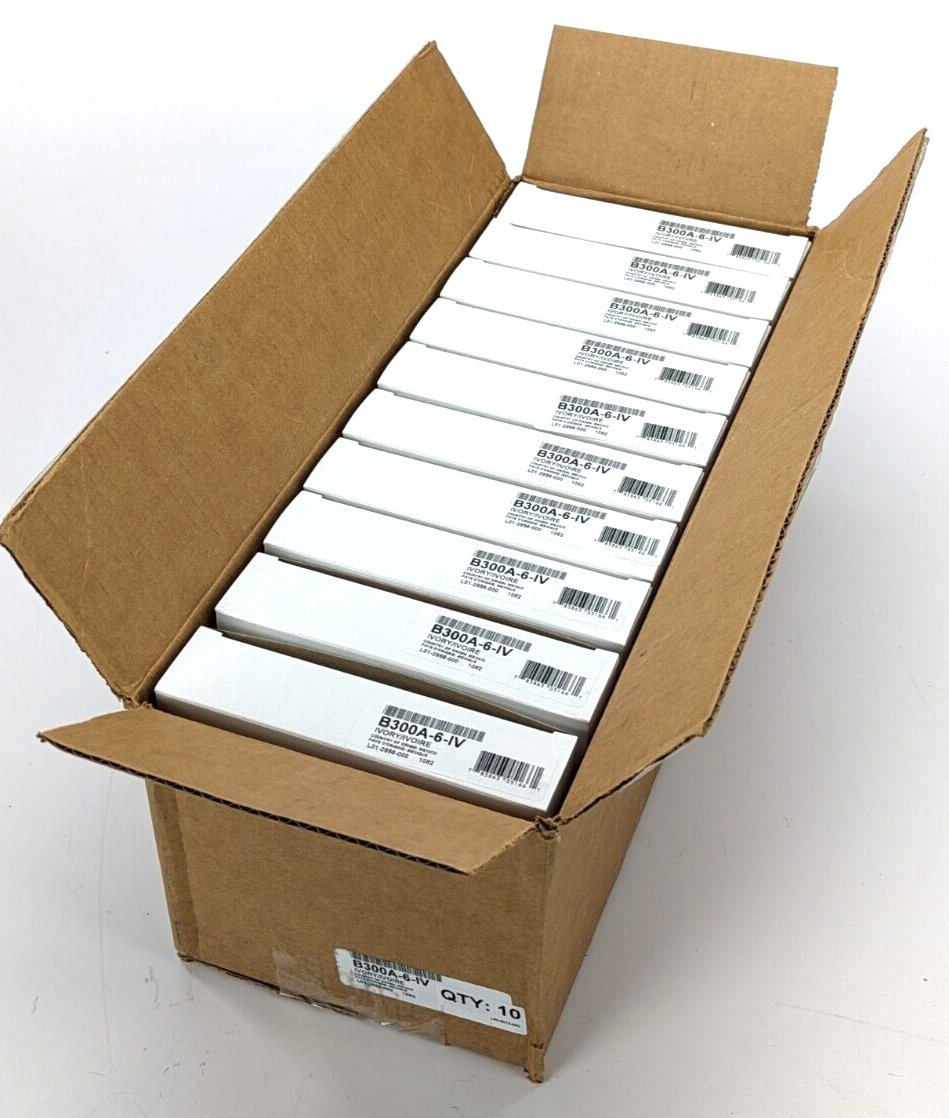 NEW CASE OF 10 Notifier by Honeywell B300A-6-IV Mounting Base **New ...