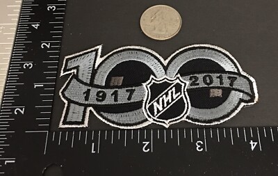 100 years NHL 🏒Hockey 🥅1997-2017 IRON On Sport Patch | eBay