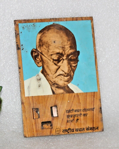 1930 Vintage Mahatma Gandhi Quotes Lith0 Print Advertising Tin Sign ...