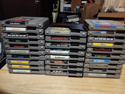 nintendo nes game lot untested | eBay